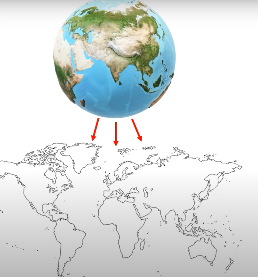 Projected Coordinates Common Gis Terms Geowgs84 Ai